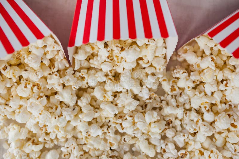 Close-up of Scattered Popcorn Stock Photo - Image of snack, corn: 93969356