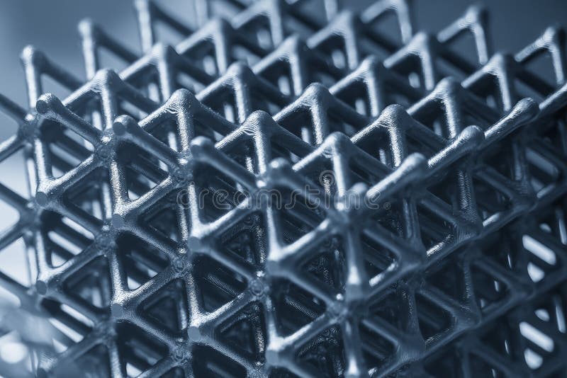 Close Up Scene the Additive Manufacturing by 3D Printer Machine in the ...