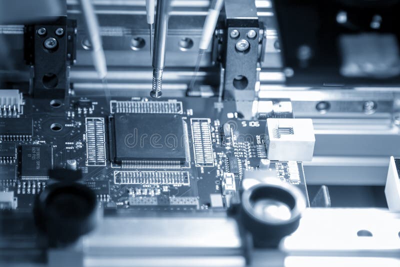 The Main Board Assembly Line Operation by Robotics System Control by ...