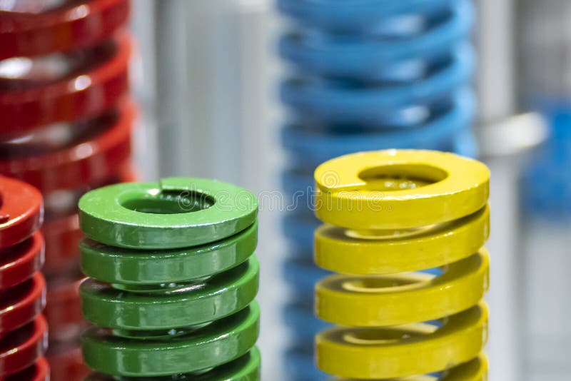 The Multi-size of Mold and Die Spring for Industrial Purpose. Stock ...