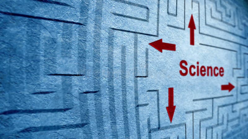 Science maze concept stock video. Video of science, drawing - 185671429