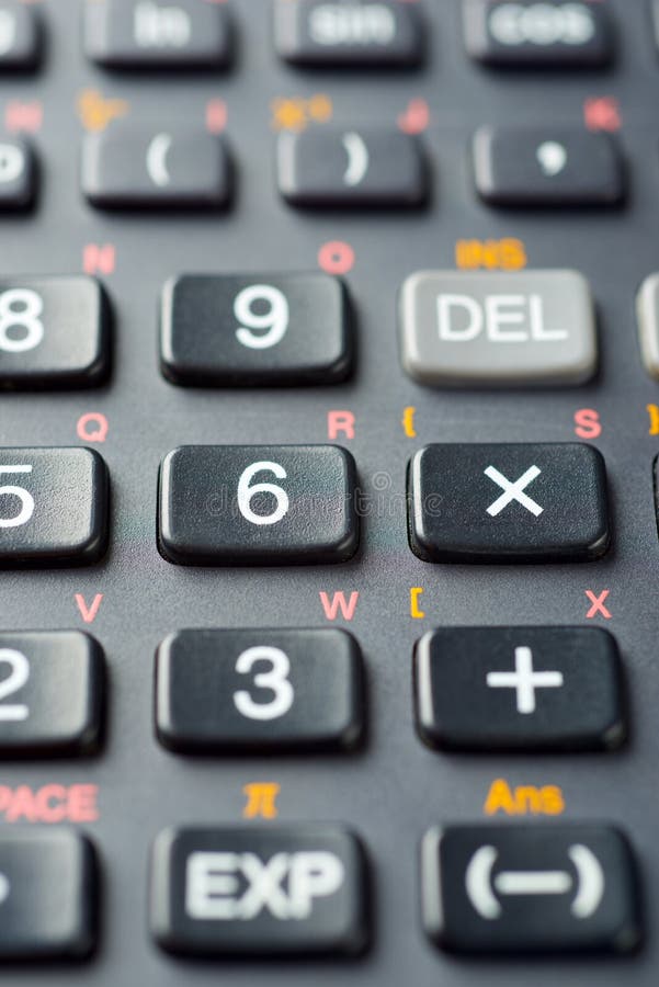 Close-up of a Scientific Calculator Stock Photo - Image of scientific ...