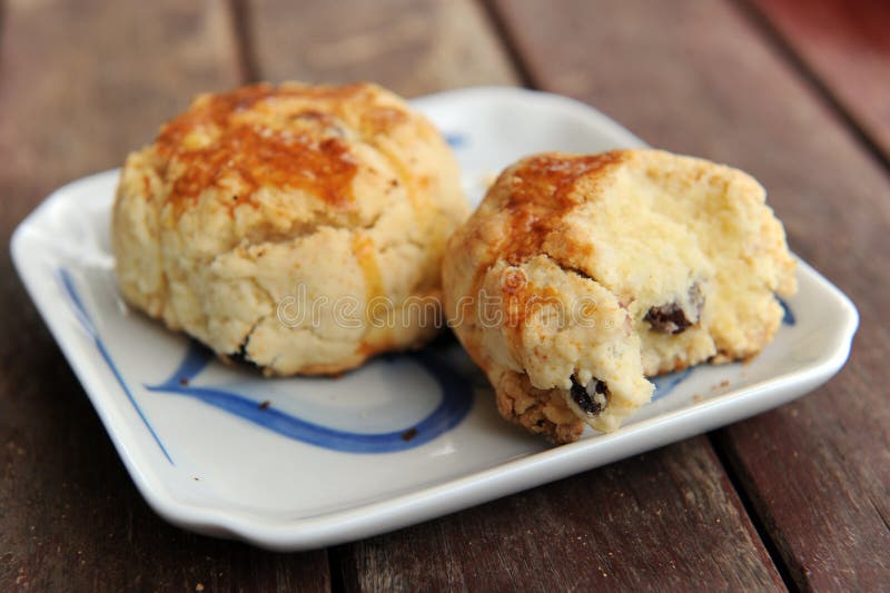 Close Up of Scone stock image. Image of cuisine, delicious - 16426311