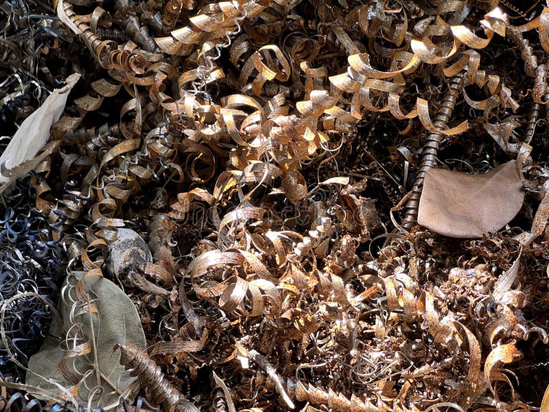Close Up Scrap Metal Recycling Stock Image - Image of closeup, heavy ...