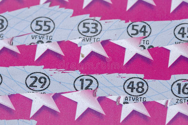 Close Up Scratch Card at Amsterdam the Netherlands 24-9-2022 Editorial ...