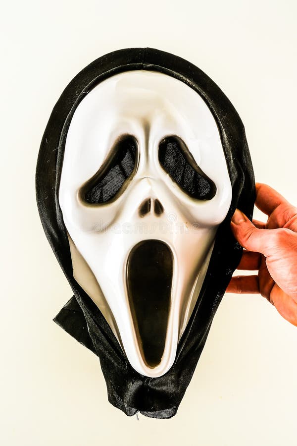 Close-up of Screaming Carnival Mask Stock Photo - Image of scary ...