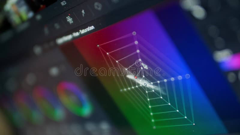 Color Correction of Video and Media. Color Grading, Editing in Software ...