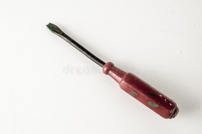 Close-up of screwdriver stock photo. Image of vintage - 303844996
