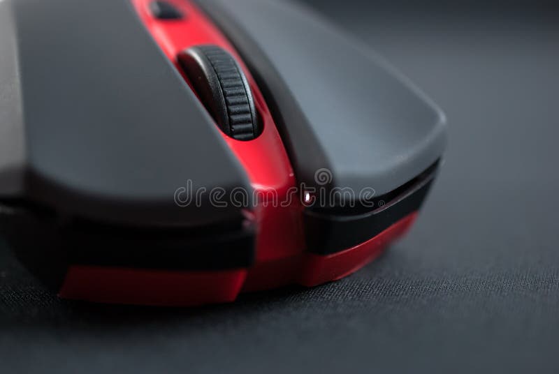 Close Up Of A Scroll Wheel Of A Wireless Mouse Stock Image Image Of Isolated Device 47960927