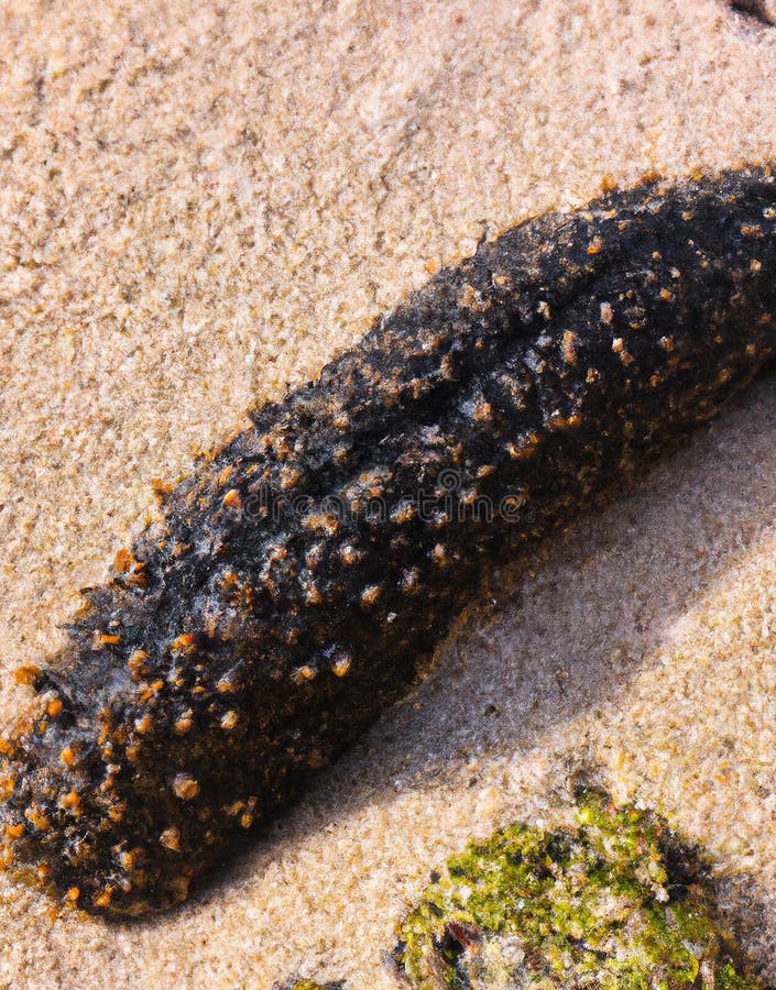 Close Up of Sea Cucumber Created Using Generative Ai Technology Stock ...