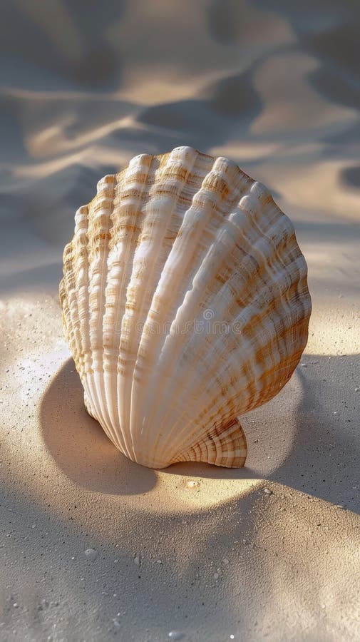 Close Up of Sea Shell on White Sheet Stock Image - Image of textures ...