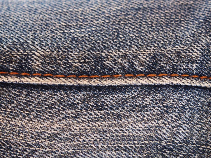 Close Up Seam Jeans Abstract Texture Background Stock Image - Image of ...