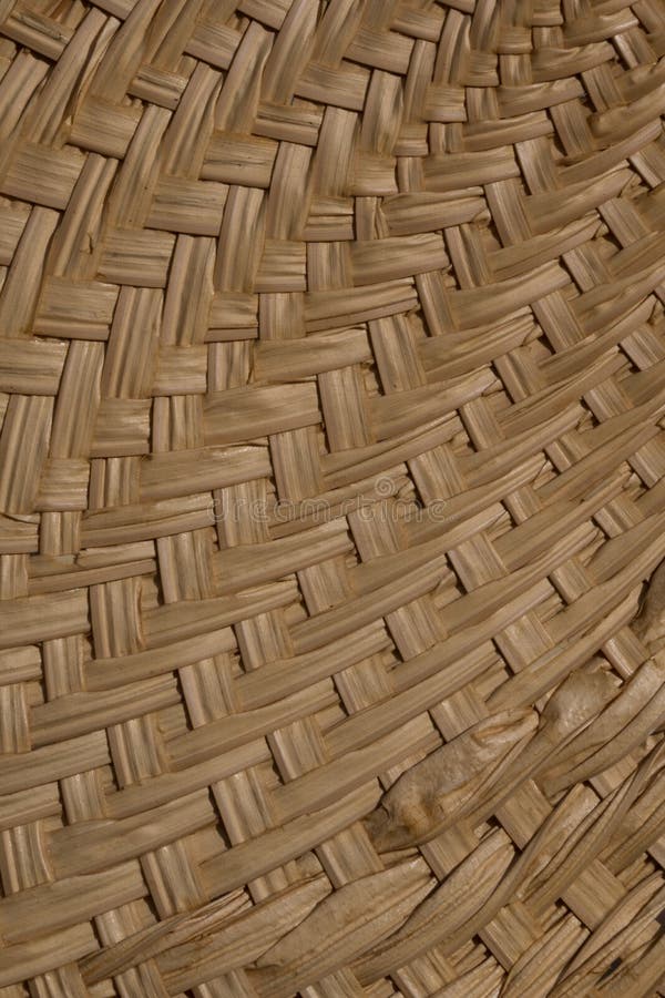 Close Up Section of Rattan Art Work. Stock Photo - Image of crafted ...