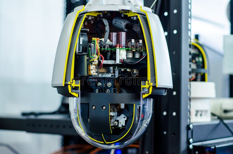 Cut Sectional View of Automotive Transmission Details Stock Photo ...