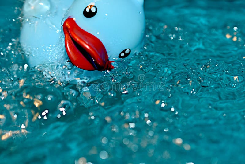 A Close-up of the Seething Water Surface Stock Photo - Image of detail ...