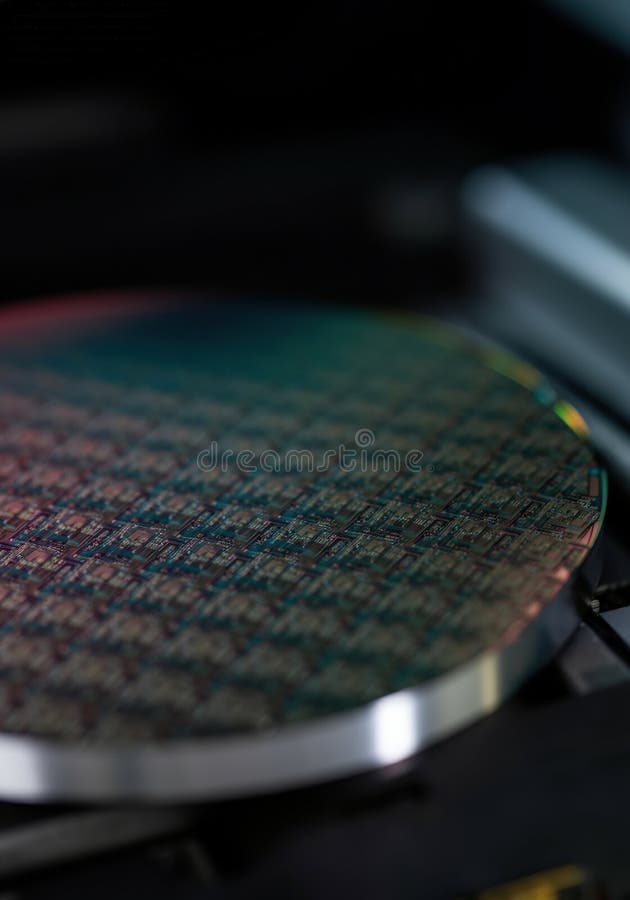 Close Up Semiconductor Chips and Circuit Boards for AI Computer ...