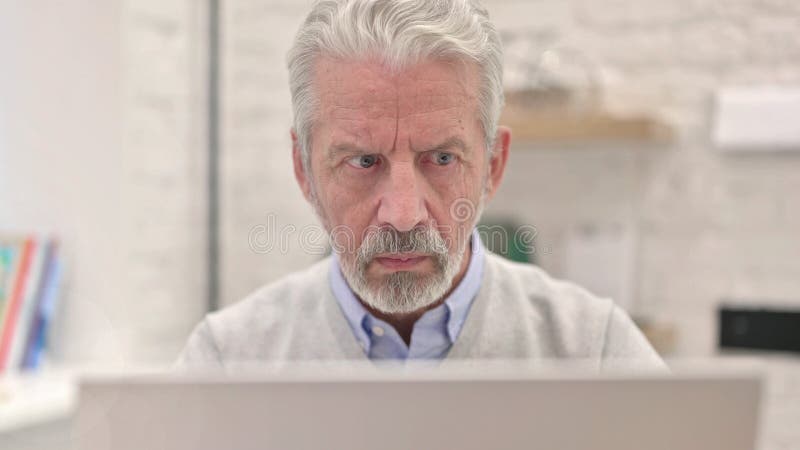 Senior Old Man Reading Book while Sitting on Staircase Stock Photo ...