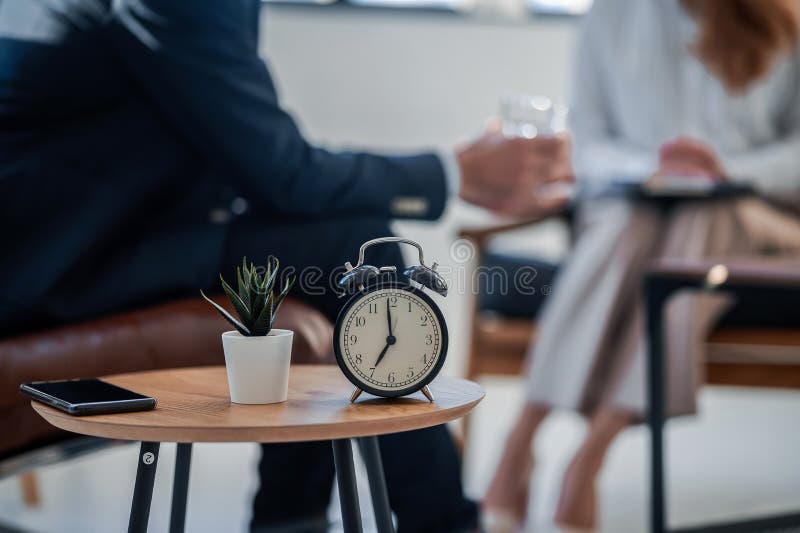 Close Up of a Session at the Psychologist Stock Image - Image of ...