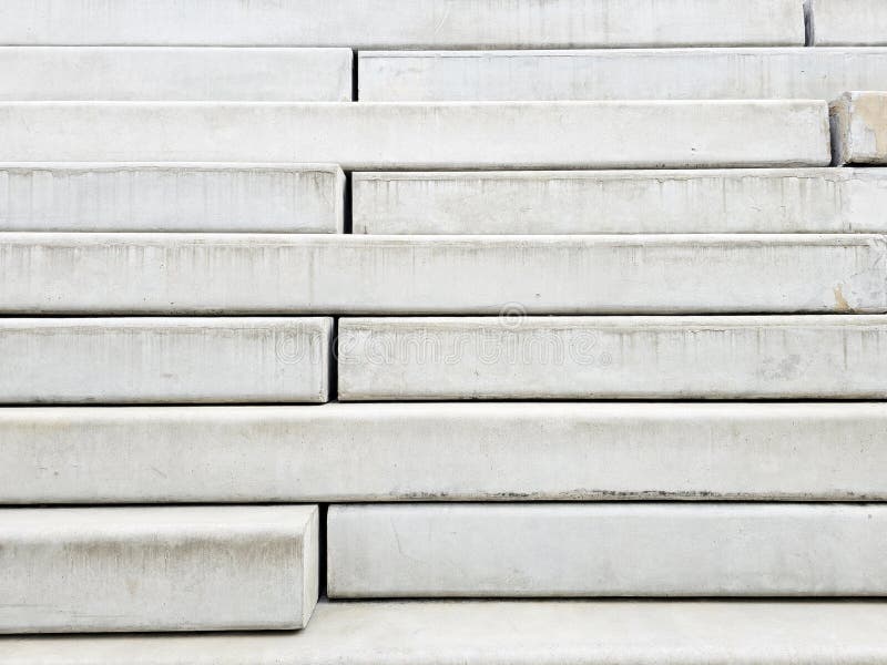 Close Up of a Set of Minimal Concrete Steps Wall Background. Stock ...