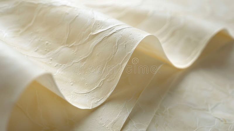 A Close Up of a Sheet with Some White Material on it, AI Stock ...