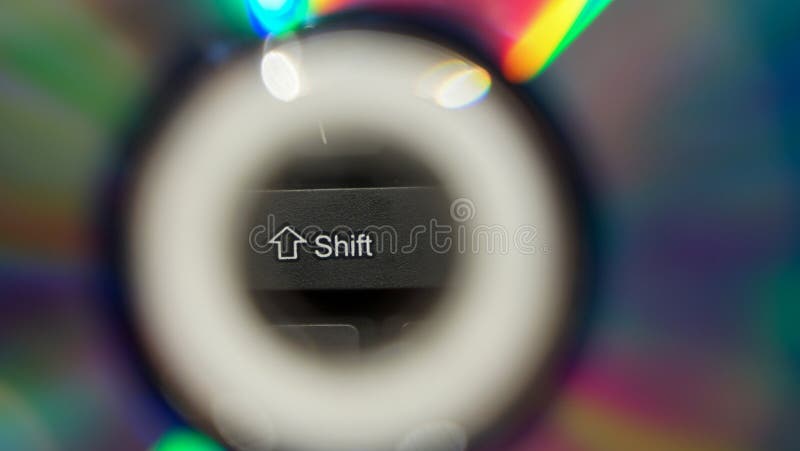 Close Up the Shift Key on the Computer Keyboard Stock Photo - Image of ...