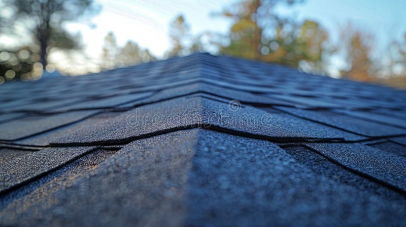 Close Up Shingle Roof Perspective View Stock Photos - Free & Royalty ...