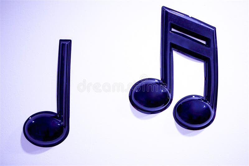 Dancing musical notes stock illustration. Illustration of entertainment ...