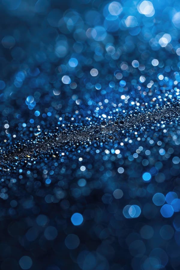 Close Up of a Shiny Blue Background, Ideal for Design Projects Stock ...