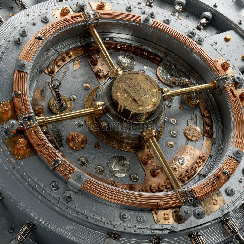 A Ship with Gold Containers Carries Cargo by Sea. Container Ship Stock ...