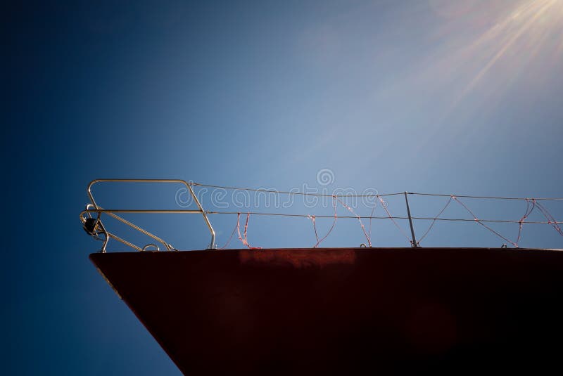 Close up of ship prow stock photo. Image of ship, vessel - 133729930