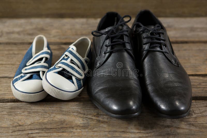 Close up of shoes on table stock image. Image of life - 93248651
