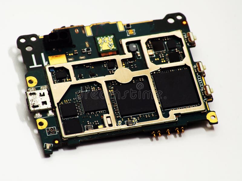 Micro processors stock image. Image of processing, microprocessor ...