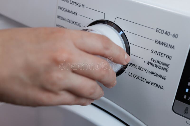 Push Eco Button Washing Machine Stock Photos - Free & Royalty-Free ...