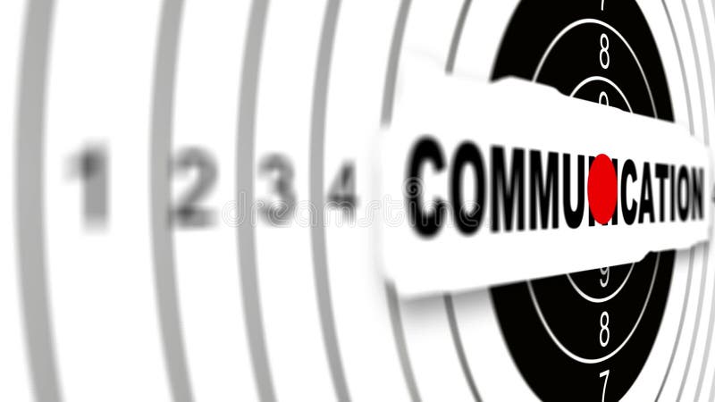 Shooting Target Icon with Glitch Effect Stock Footage - Video of ...