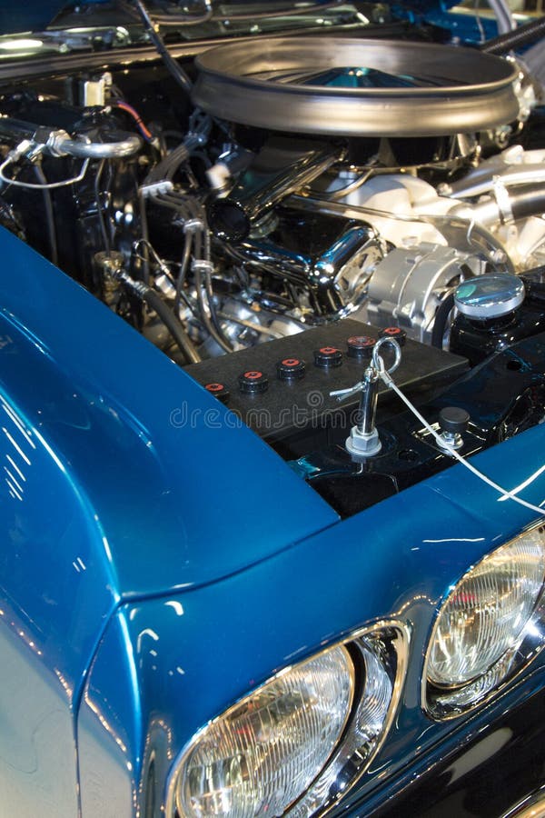 Muscle Car stock photo. Image of piston, automobile, machinery - 30092352