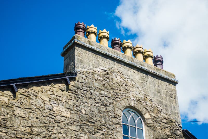 Close Up Shot of an Ancient Chimneys Pot in Kendal Stock Photo - Image ...