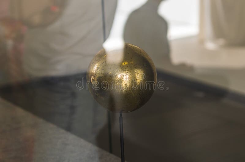 Close Up Shot of the Ancient Sky Globe. History Editorial Stock Photo ...