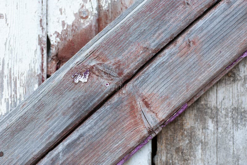 Close Up Shot of Angled Wood on a Door Stock Photo - Image of split ...