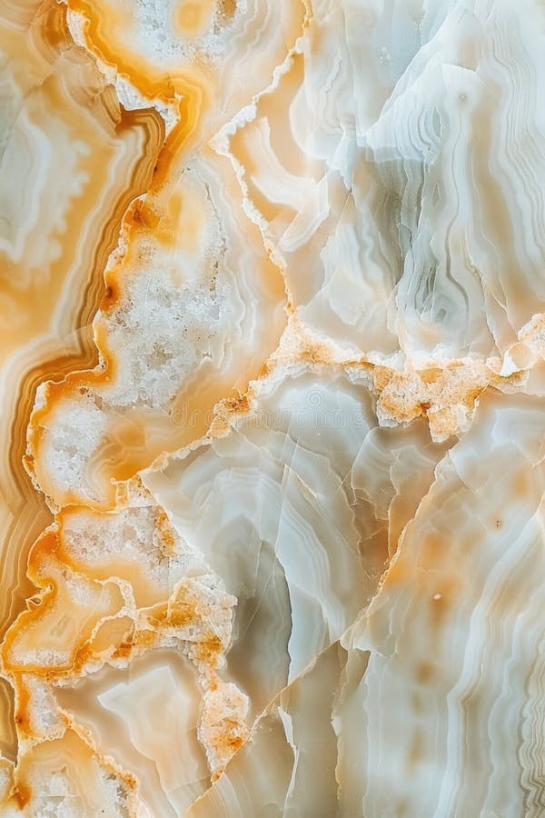 A Close-up Shot of a Beautiful Marble Slab with Intricate Patterns and ...