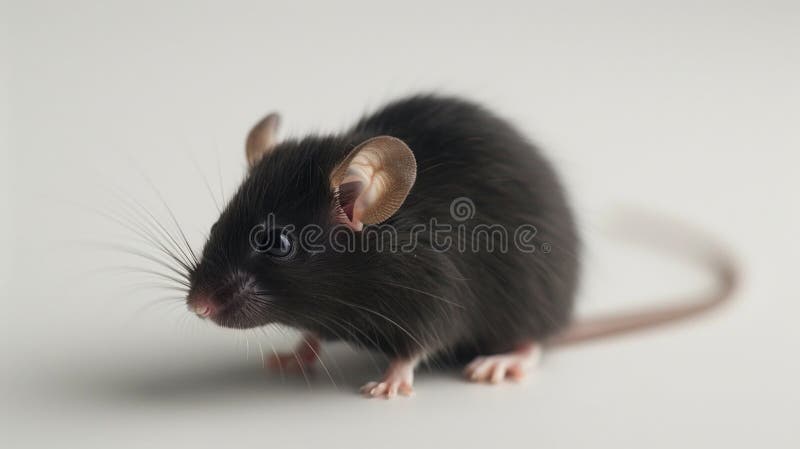 Black mouse stock photo. Image of rodent, research, genetics - 22305808
