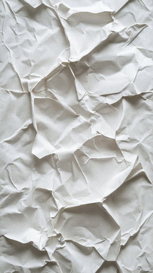 A Close-up Shot of a Blank White Paper Sheet with No Writing or Drawing ...