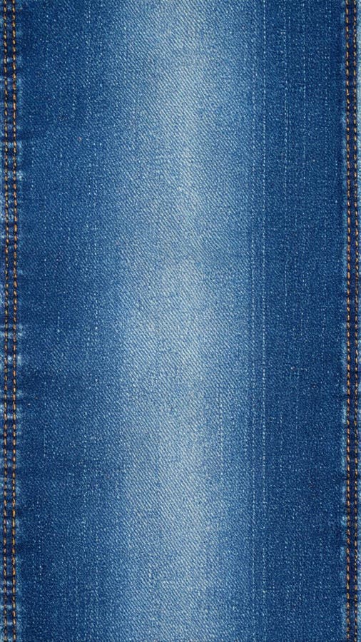 Close Up Shot of Blue Denim Jeans Fabric Texture with Stitching Stock ...