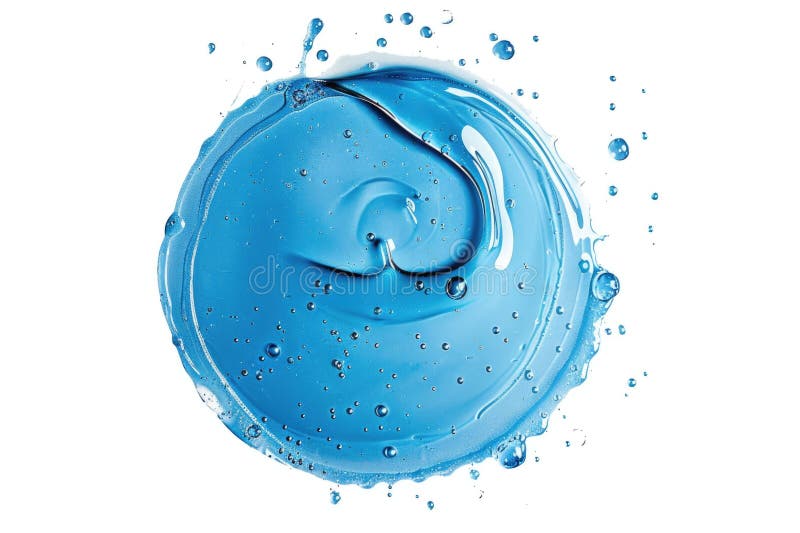 Close-up Shot of a Blue Object with Water in the Background Stock Image ...