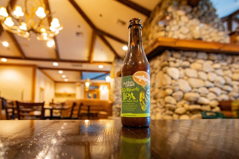 Close Up Shot of a Bootle of IPA Beer Editorial Stock Photo - Image of ...