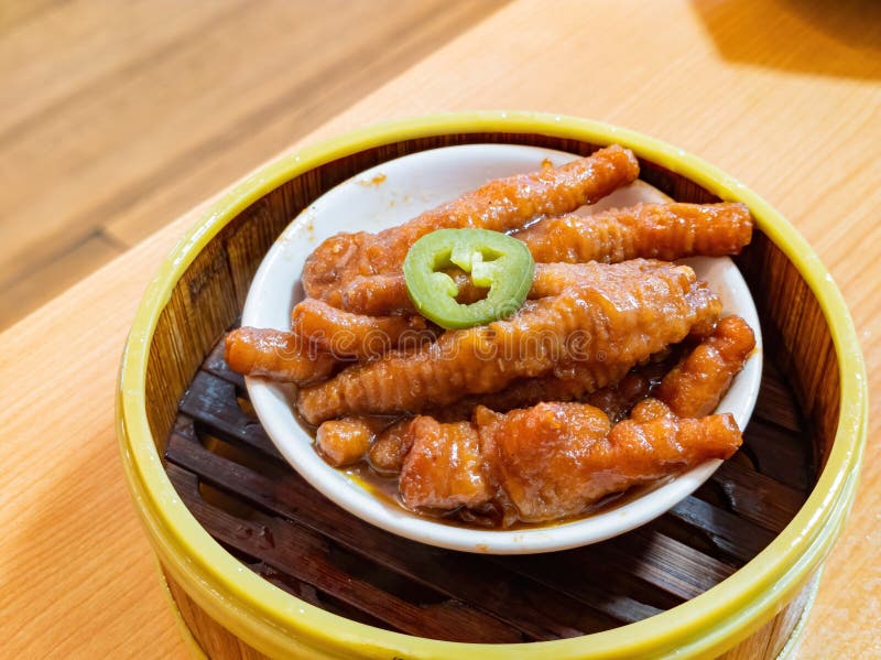 Close Up Shot of Braised Phoenix Claws Stock Image - Image of food ...
