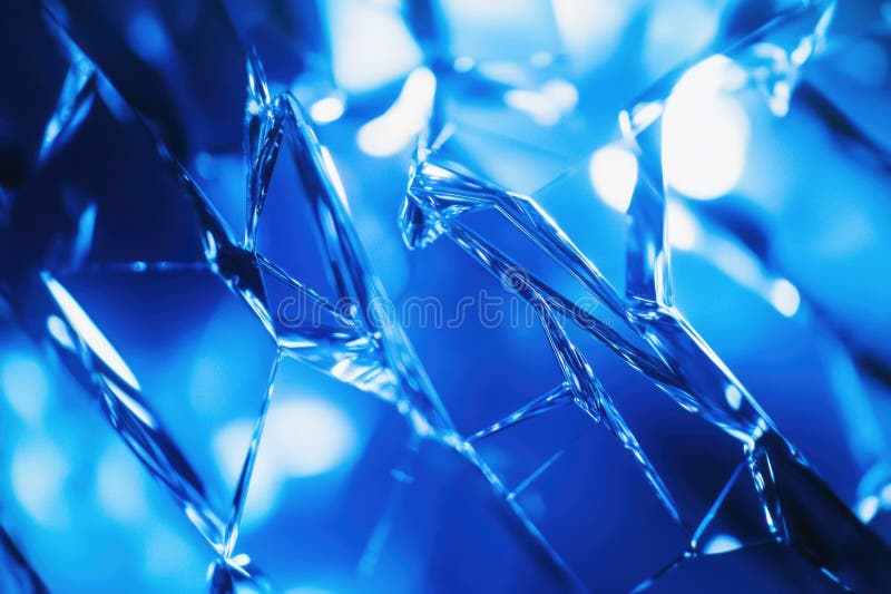 Close Up Shot Broken Glass Window Sharp Edges Jagged Fragments Stock ...