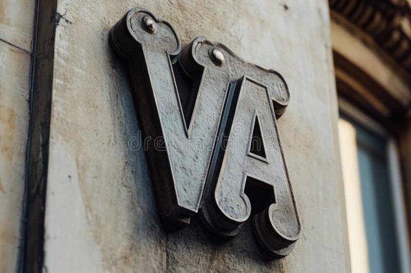 Close-up Shot of a Building Sign with Clear Details Stock Photo - Image ...