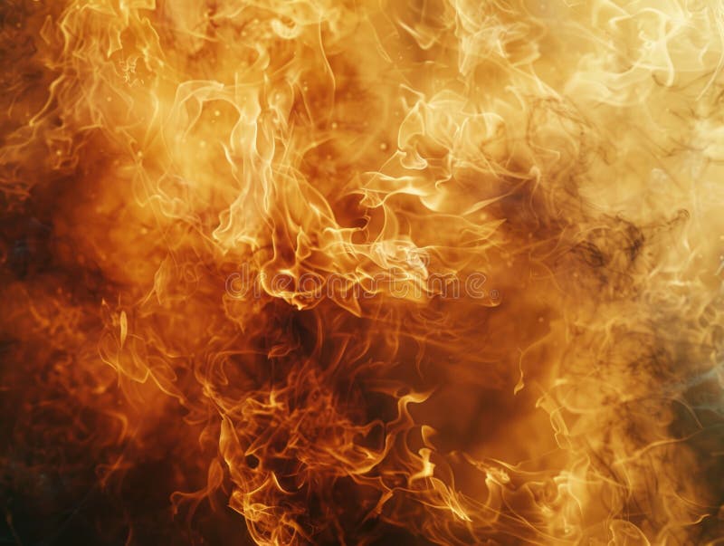 Fire flames and smoke stock photo. Image of heat, glow - 376053718