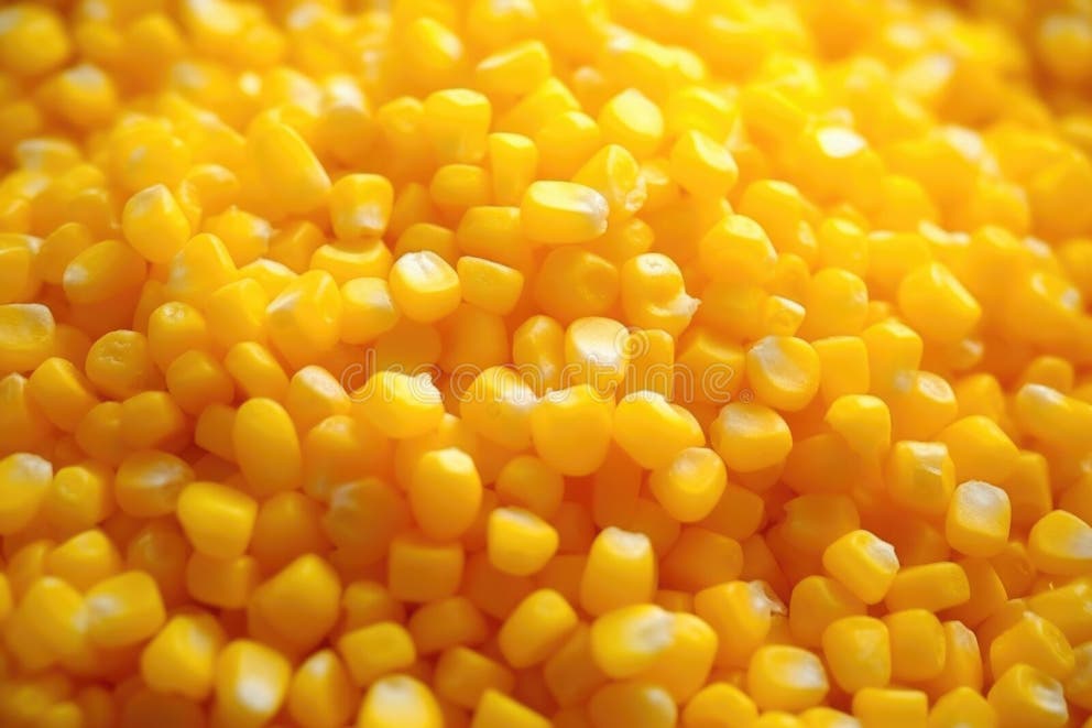 Close-up Shot of Buttered Sweet Corn Kernels Stock Photo - Image of ...