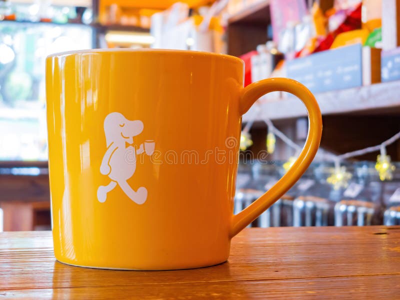 Close Up Shot of a Cama Cafe Mug Editorial Photo - Image of building ...